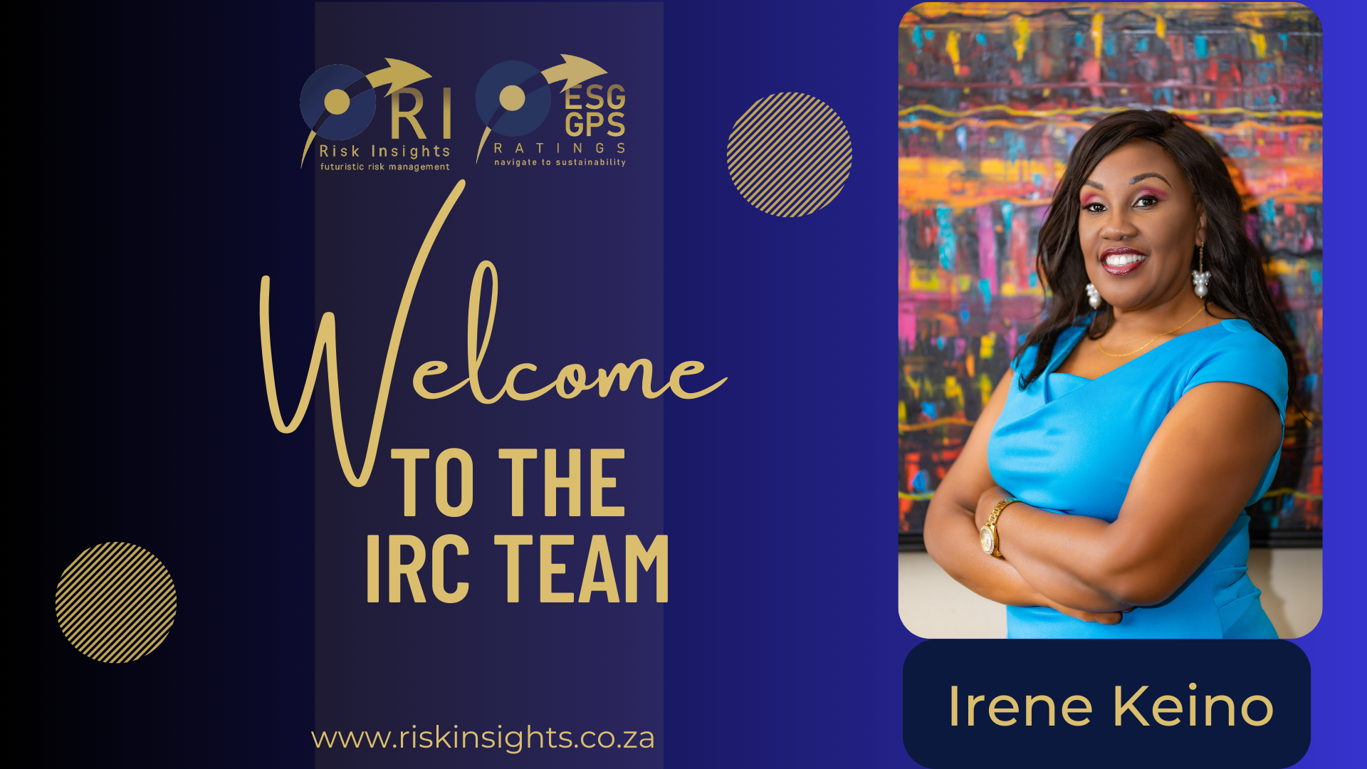 Risk Insights Welcomes Irene Keino into the IRC | Risk Insights: Futuristic Risk Management